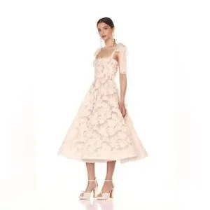 Bronx and Banco | Dresses | New Bronx And Banco Sabrina White Midi ...